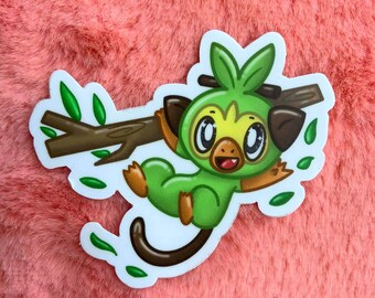 Grookey Sticker | Etsy