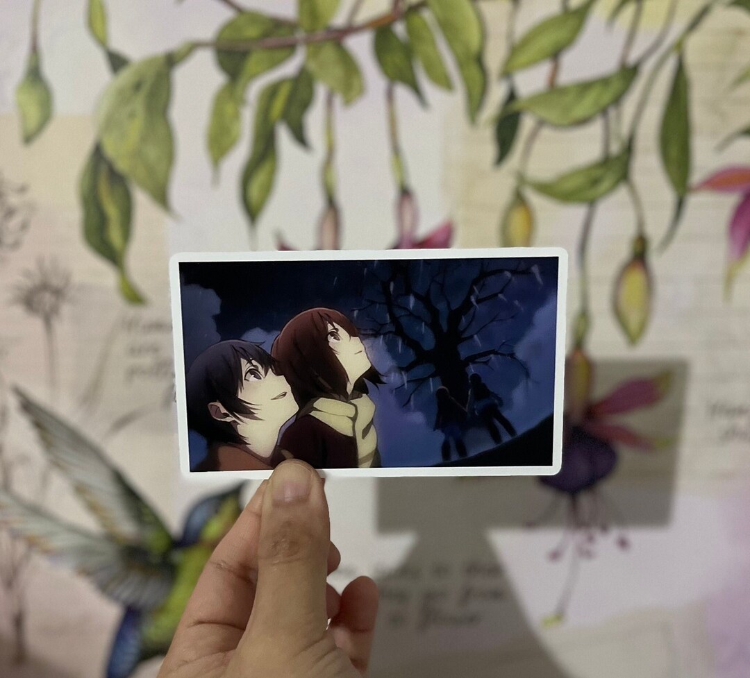 Anime Sticker • Waterproof Sticker • Erased Anime Satoru & Kayo Sticker ...