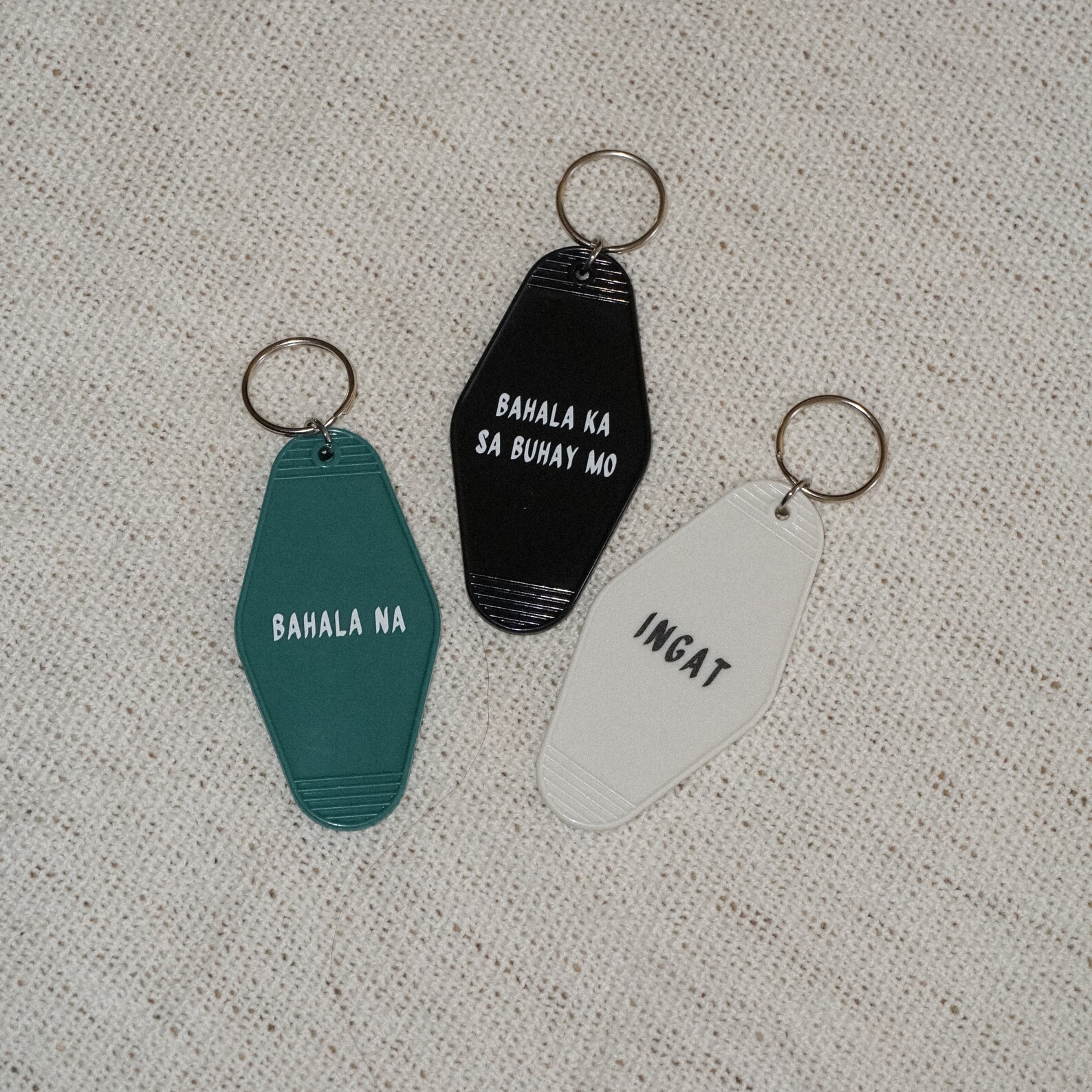 INGAT KEY TAG, Filipino Motel Key Tag, Filipino Pride Keychain ...