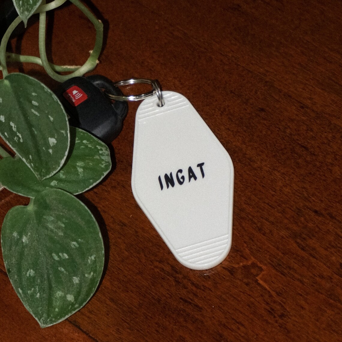 INGAT KEY TAG, Filipino Motel Key Tag, Filipino Pride Keychain ...