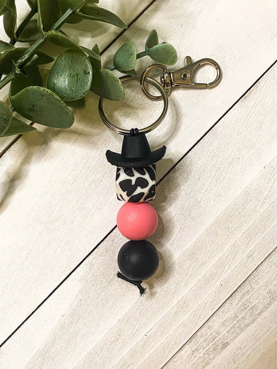 Cowboy Hat Keychain - Etsy