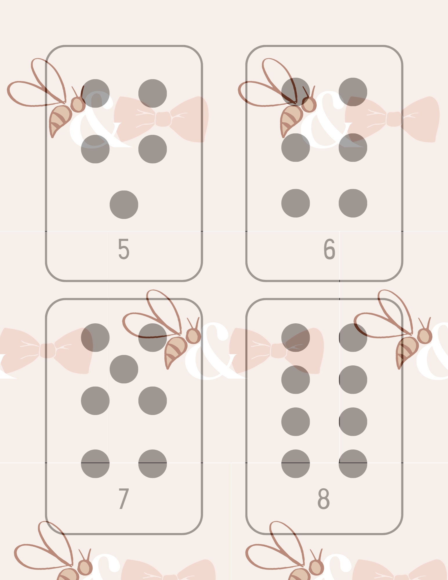 Montessori Printable Activity Bundle, Digital Preschool Math Numeral ...