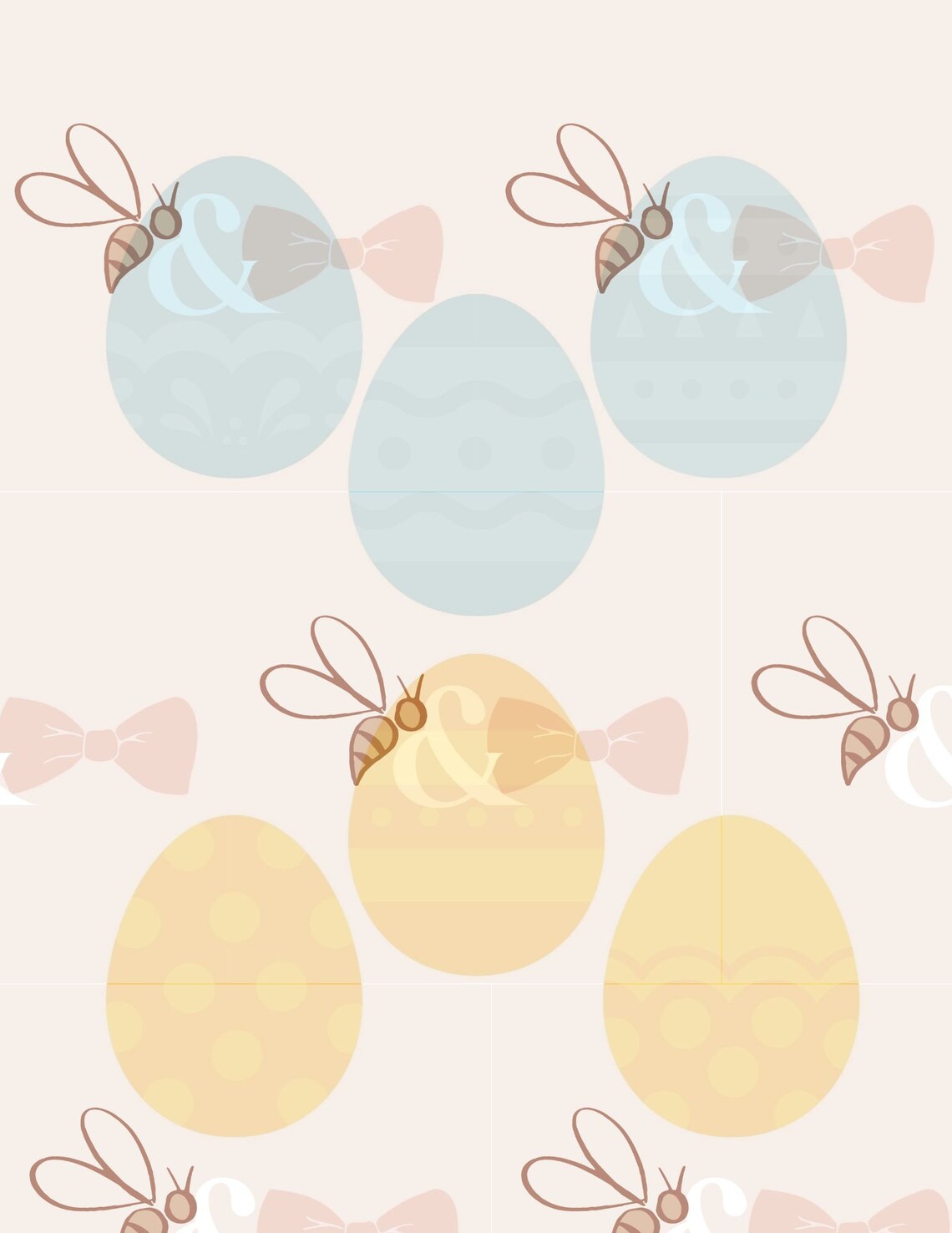 Easter Theme Matching Cards, Printable Toddler Preschool Activity ...