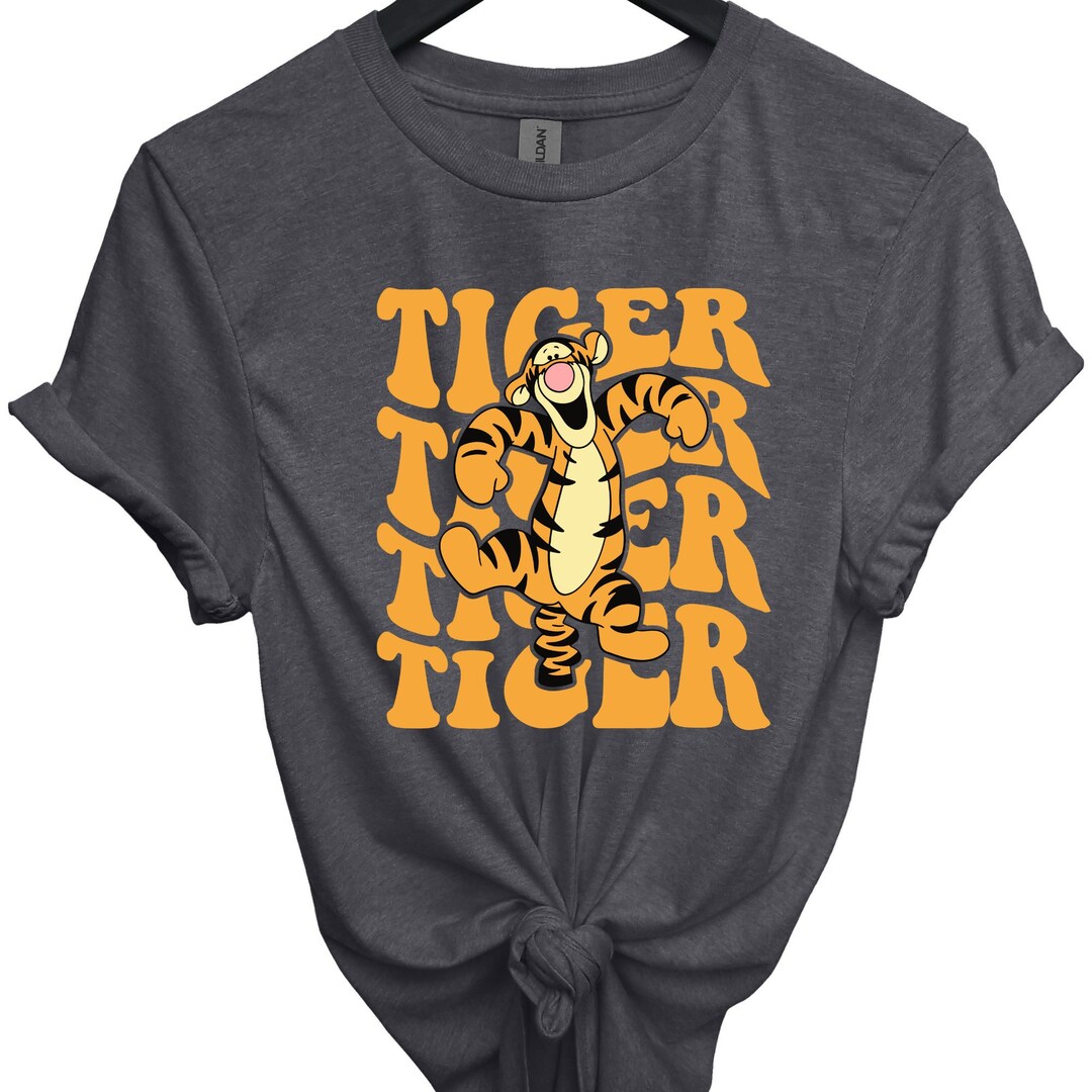 Disney Tigger Shirt, Disney Characters Shirt, Happy Tigger Tee, Disney Trip Shirt, Disneyland ...