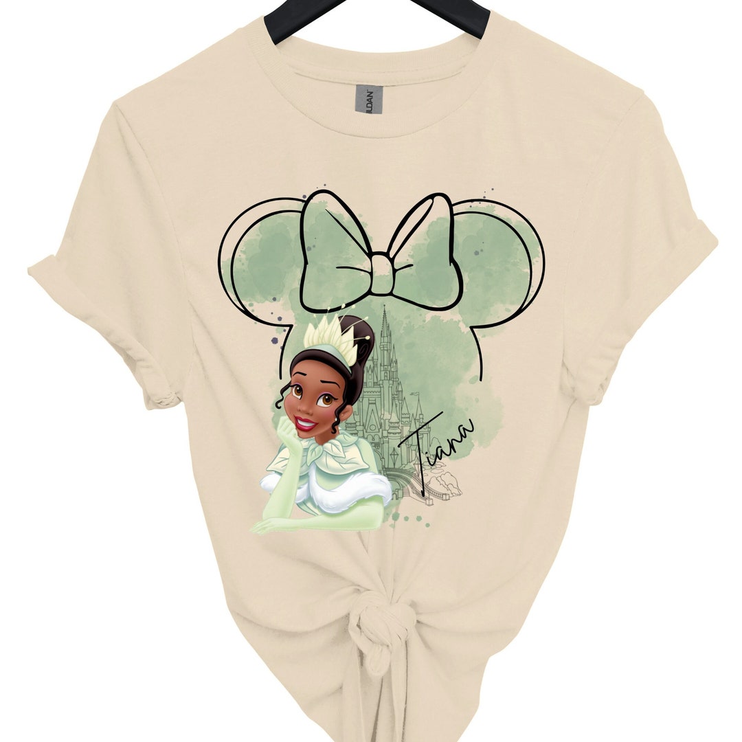 Disney Princess Tiana Castle Shirt, Tiana Princess Shirt, Disney ...