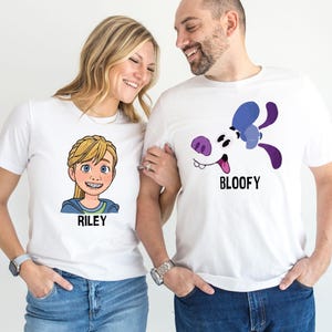 Custom Inside Out Character T-shirt: Family Matching Halloween Tees ...