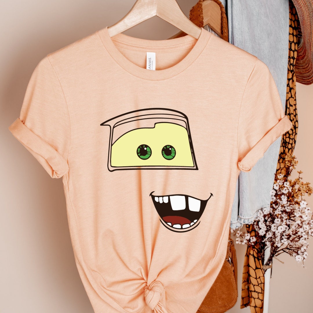 Tow Mater Cars Face Shirt, Cars Mater Shirt, Cars Mater Theme Party Tee ...