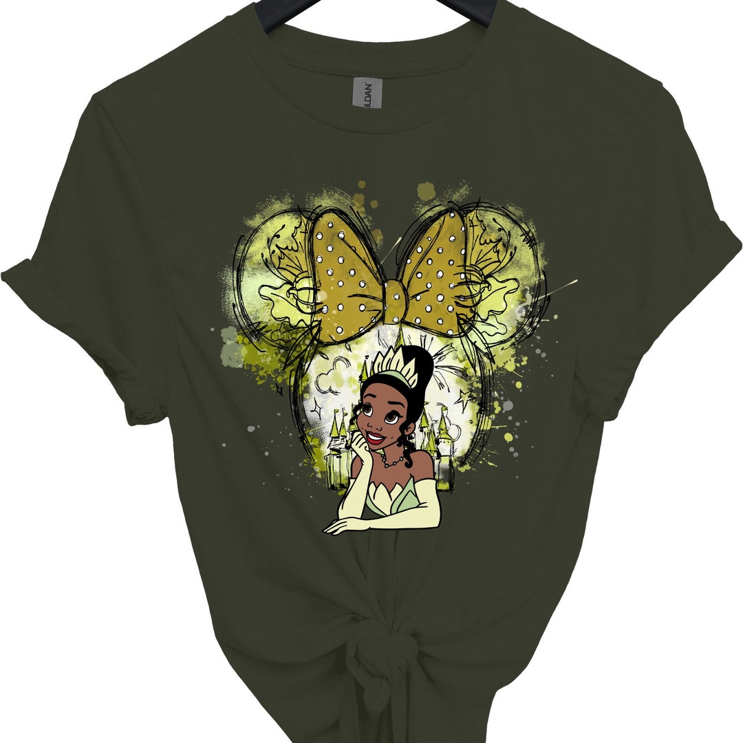 Tiana Princess Shirt, Tiana Disney Shirt, Cute Tiana Tee, Disney ...