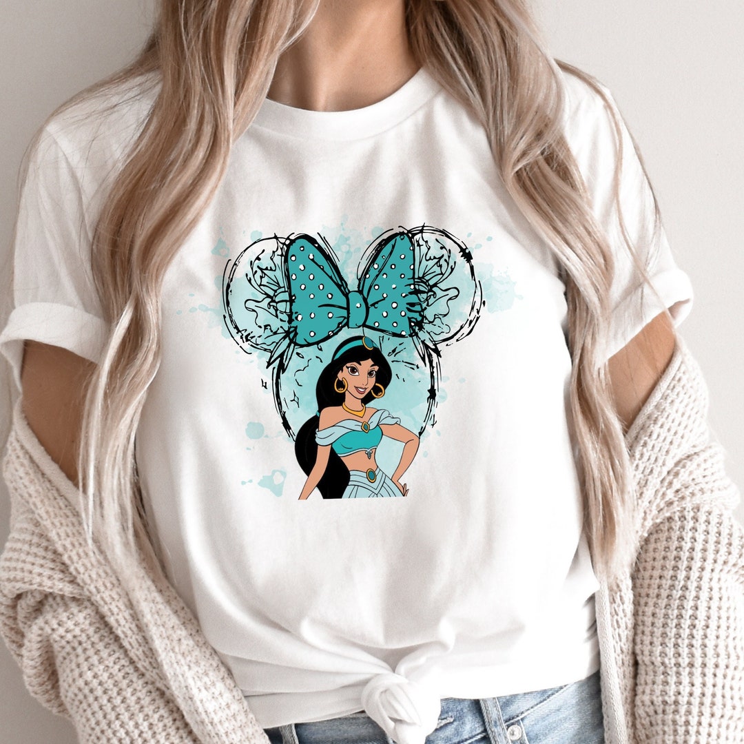 Princess Jasmine Shirt, Disney Princess Shirt, Disney Character Shirt ...