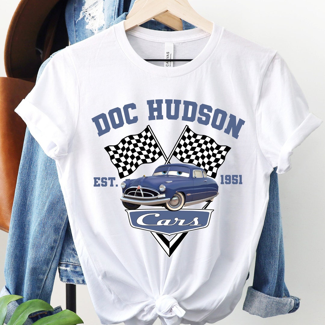 Vintage Doc Hudson Shirt, Cars Movie Shirt, Pixar Cars Shirt, Disney ...