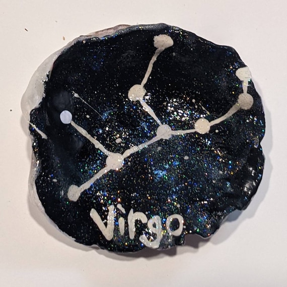 Sculpture Art & Collectibles Virgo Zodiac Sea Shell small Art Objects ...