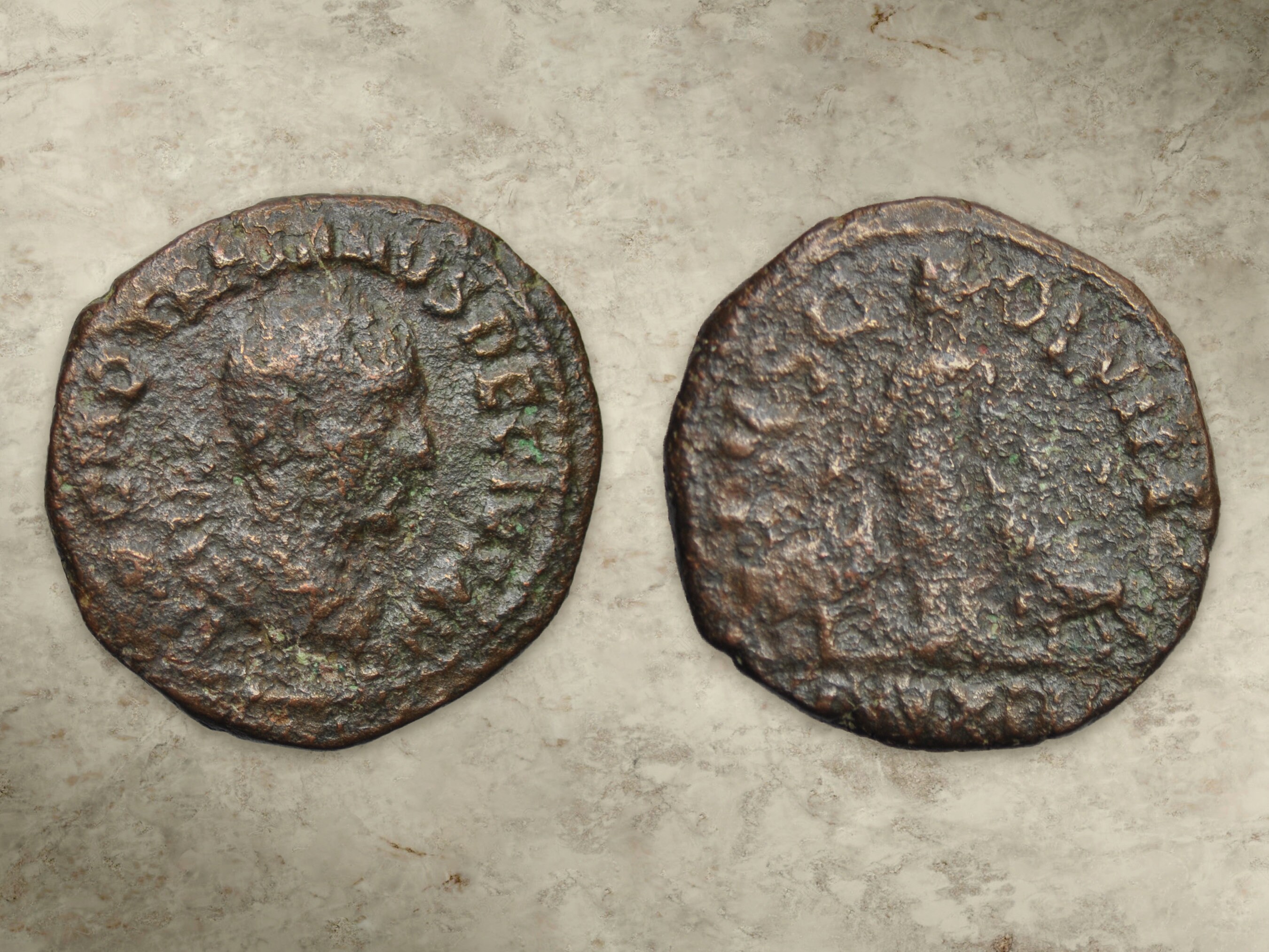 Rare year 12 Trajan Decius Coin Viminacium Moesia 249-251 - Etsy