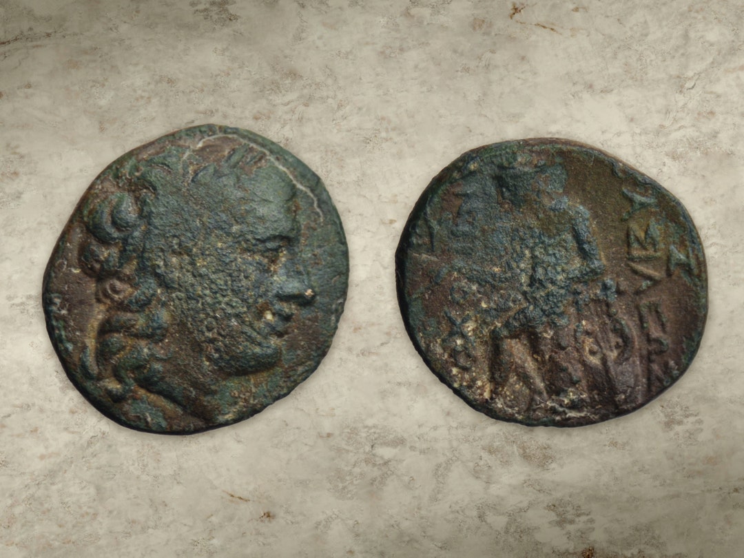 Antiochos II Coin, Antioch, Syria/turkey, 261-246 BC, AE 16.5mm, 3.5g ...