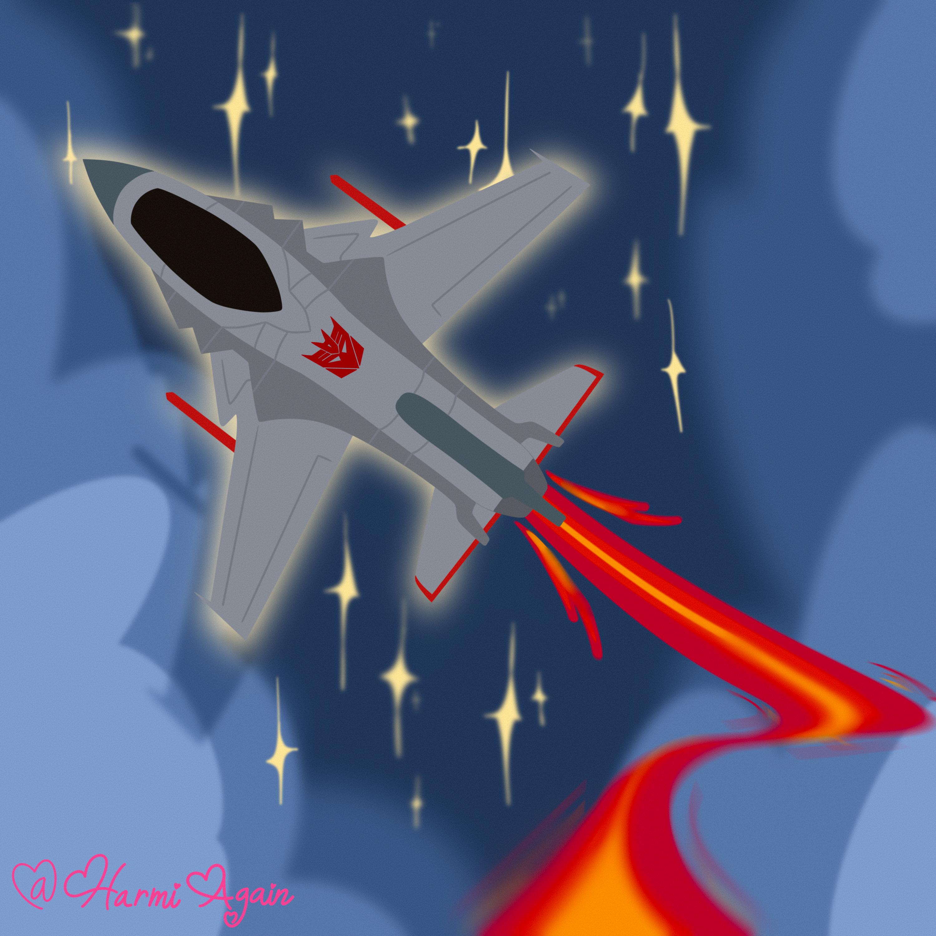 TFP Starscream Alt Mode Keychain Transformers Prime - Etsy