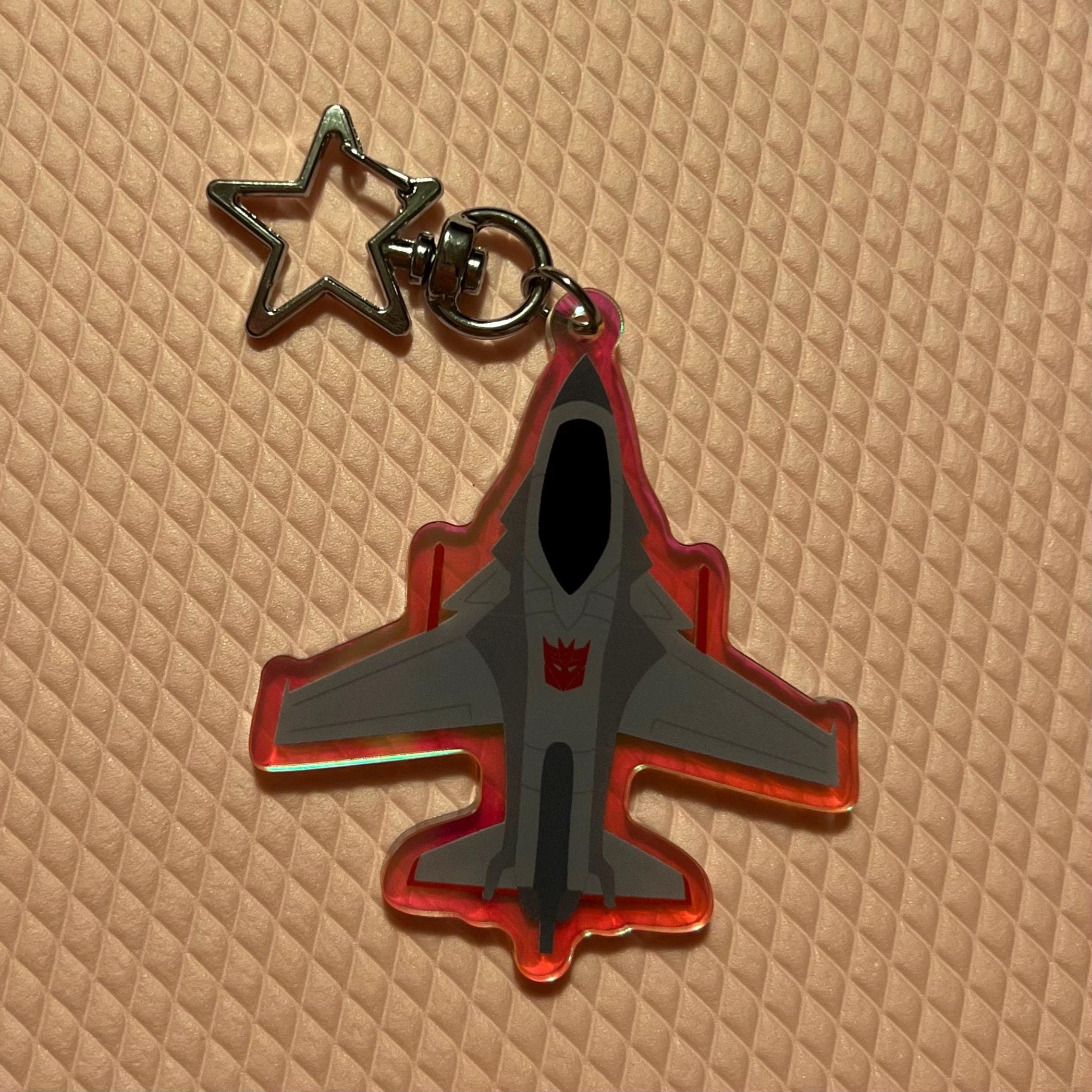 TFP Starscream Alt Mode Keychain Transformers Prime - Etsy