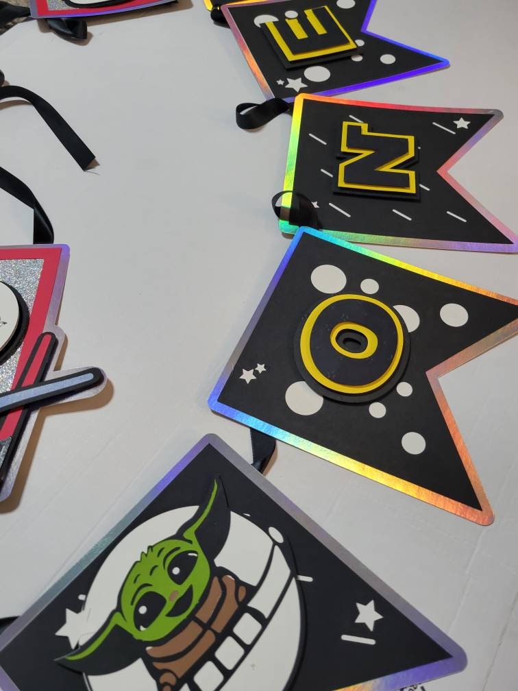 Star Wars Inspired Grogu Banner - Etsy