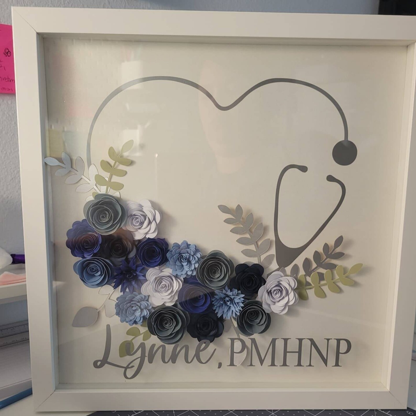 Stethescope Shadowbox for Healthcare Worker - Etsy