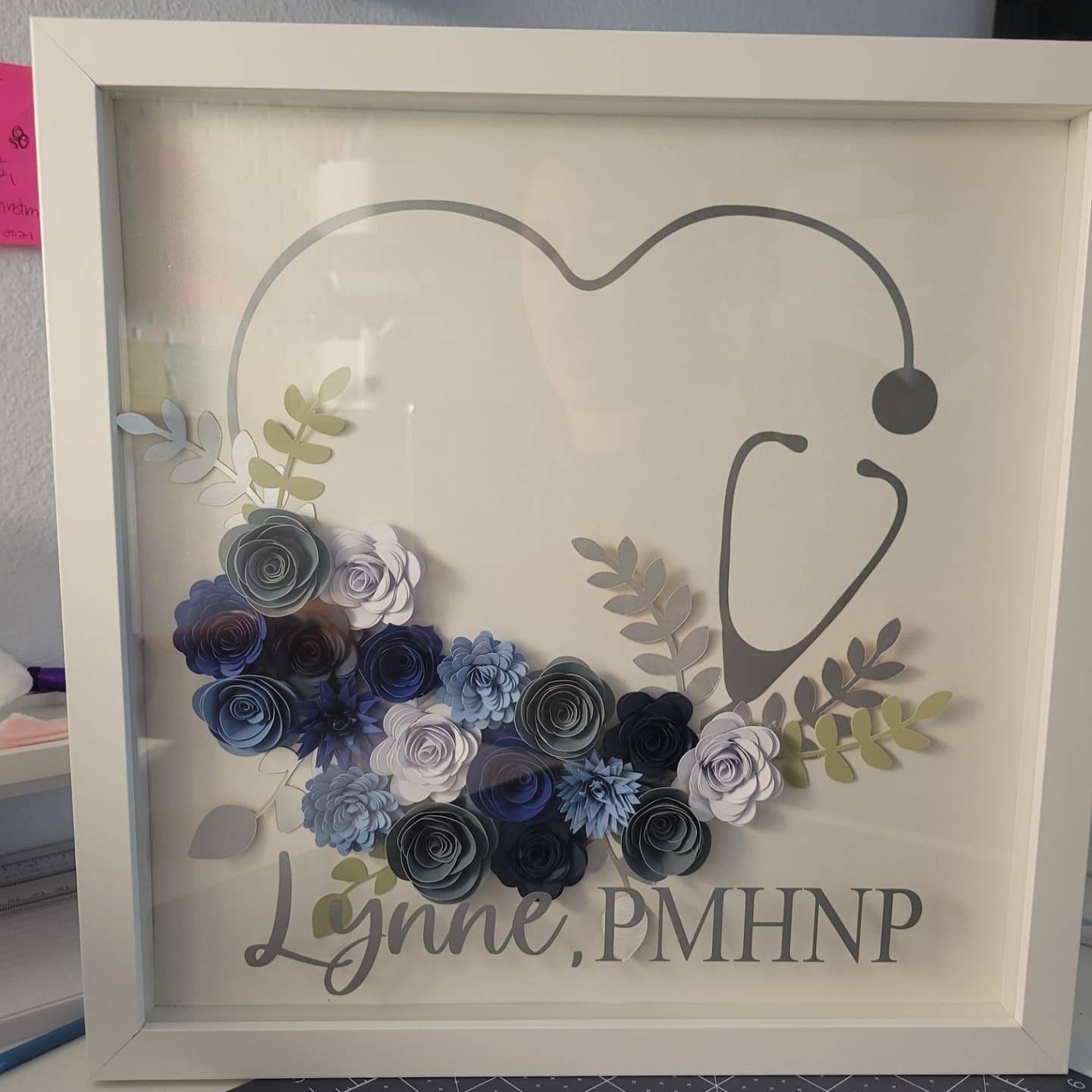 Stethescope Shadowbox for Healthcare Worker - Etsy