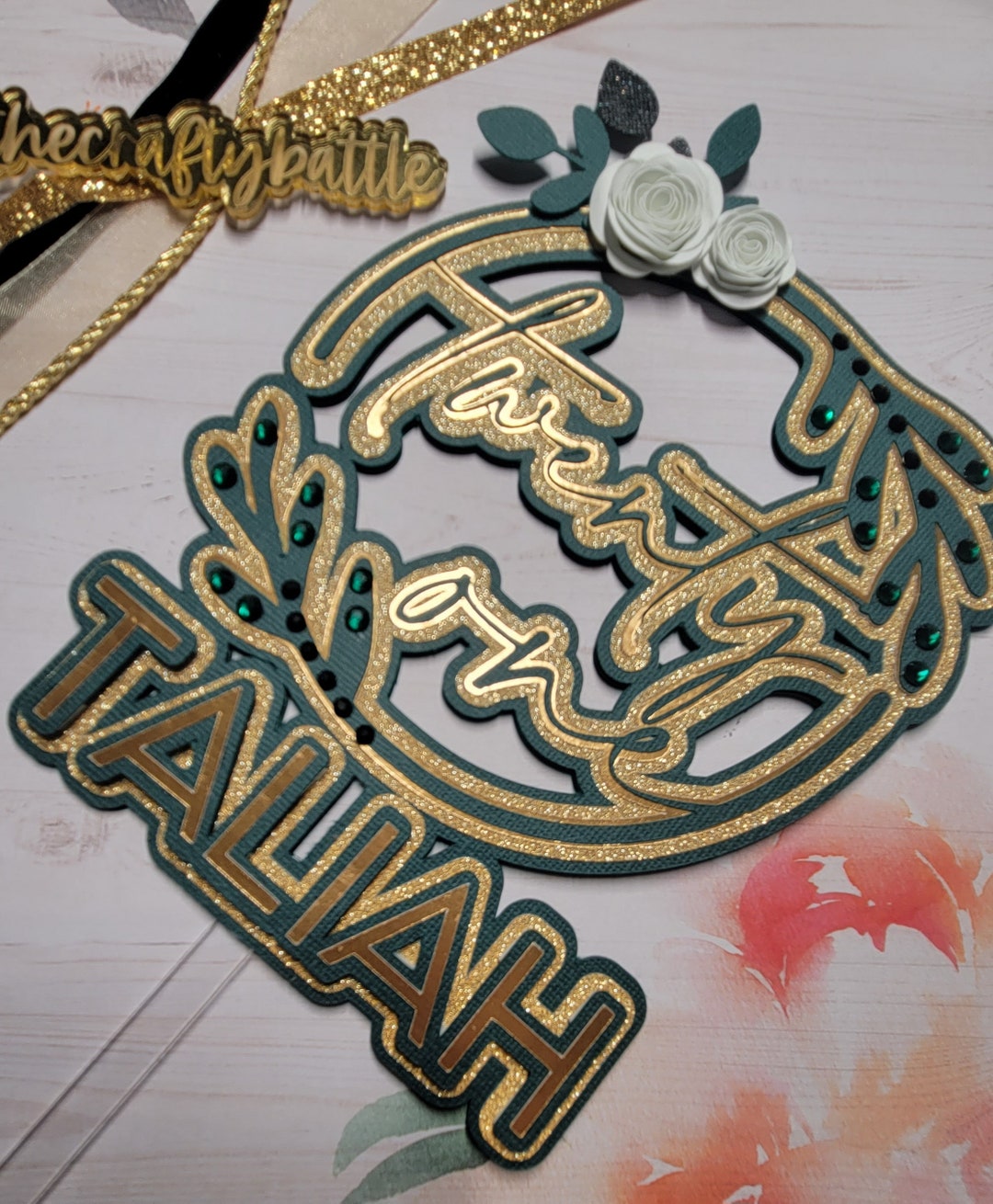 21st Birthday Cake Topper Twenty One Custom Name - Etsy