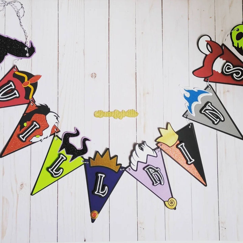 Maleficent Banner - Etsy
