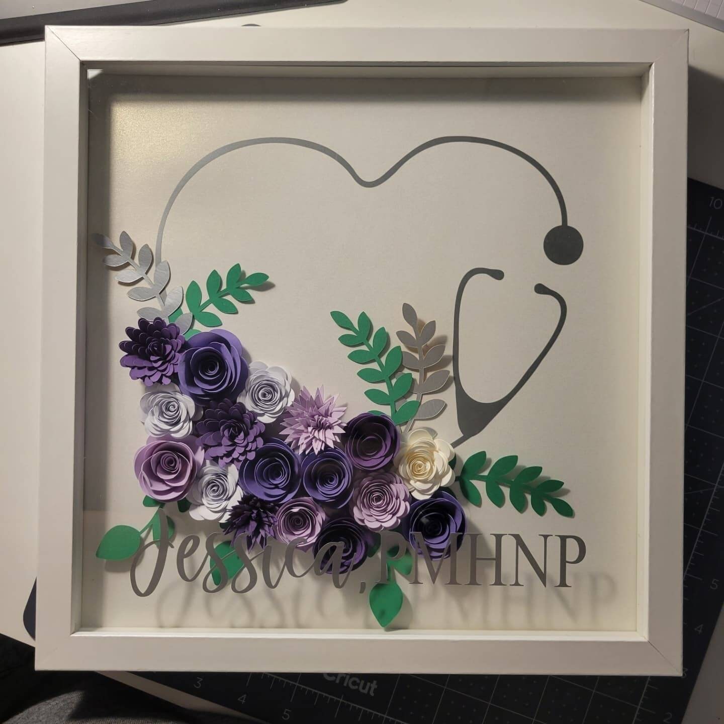 Stethescope Shadowbox for Healthcare Worker - Etsy