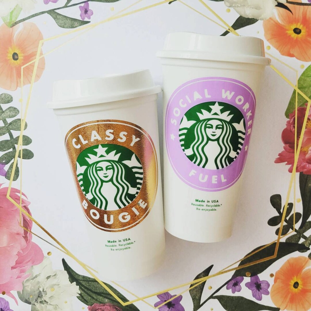 Starbucks Personalized Hot Cup - Etsy