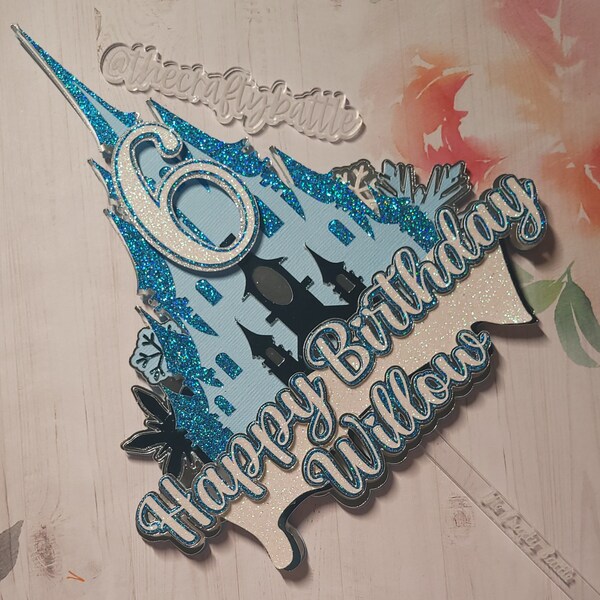 3d Castle Cake Topper - Etsy