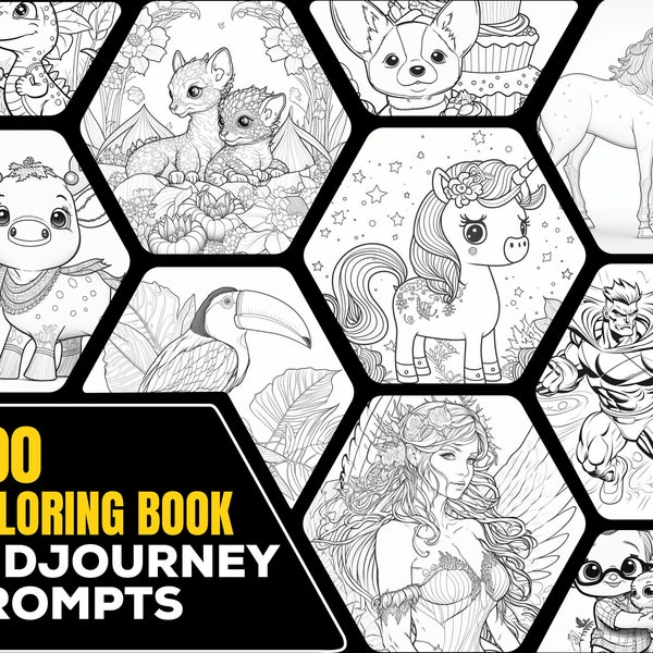 Leonardo Ai Prompt Coloring Book - Etsy Leonardo Ai Prompt Coloring Book - Etsy