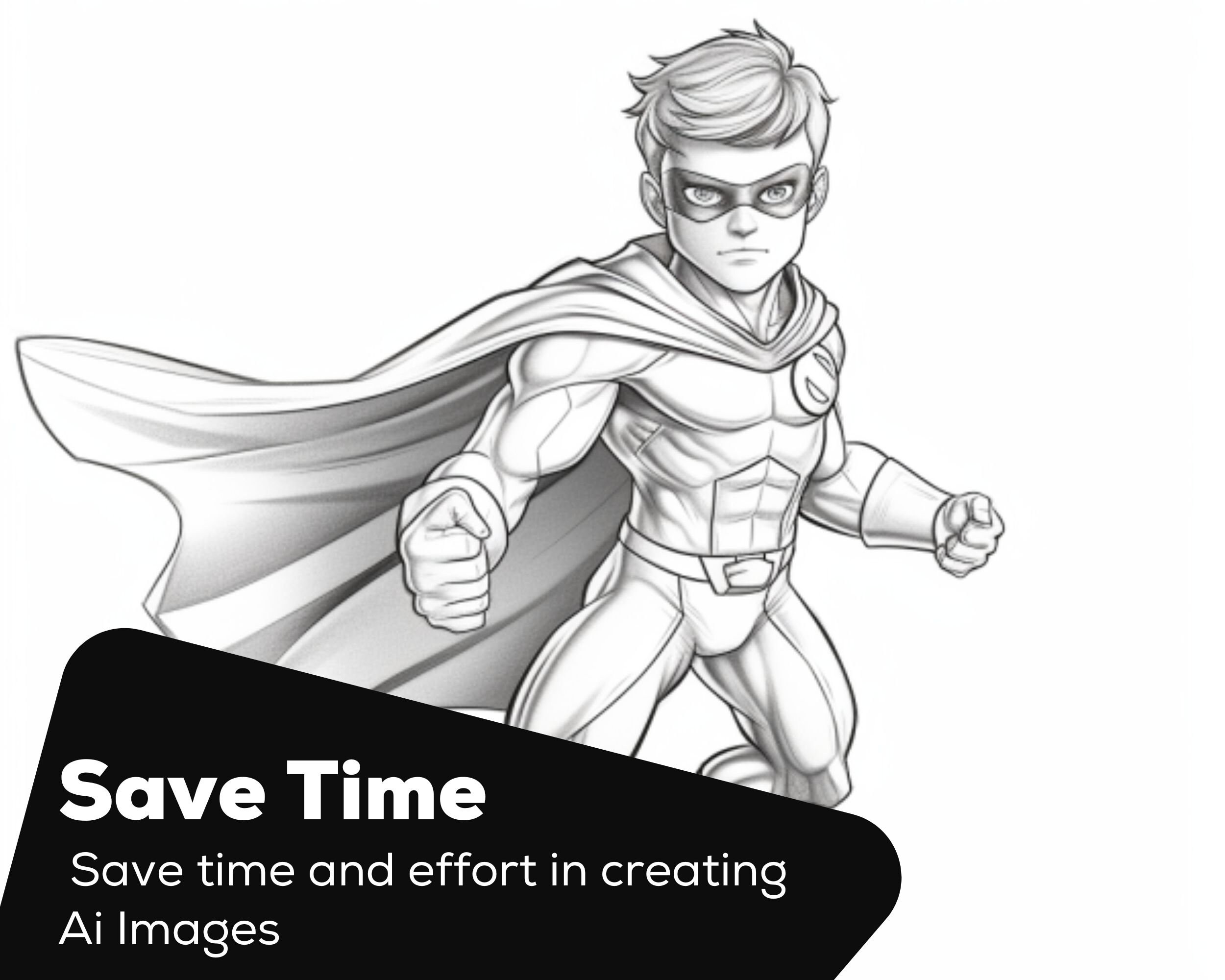 3D Characters Coloring Book Characters Prompts Midjourney Ai - Etsy