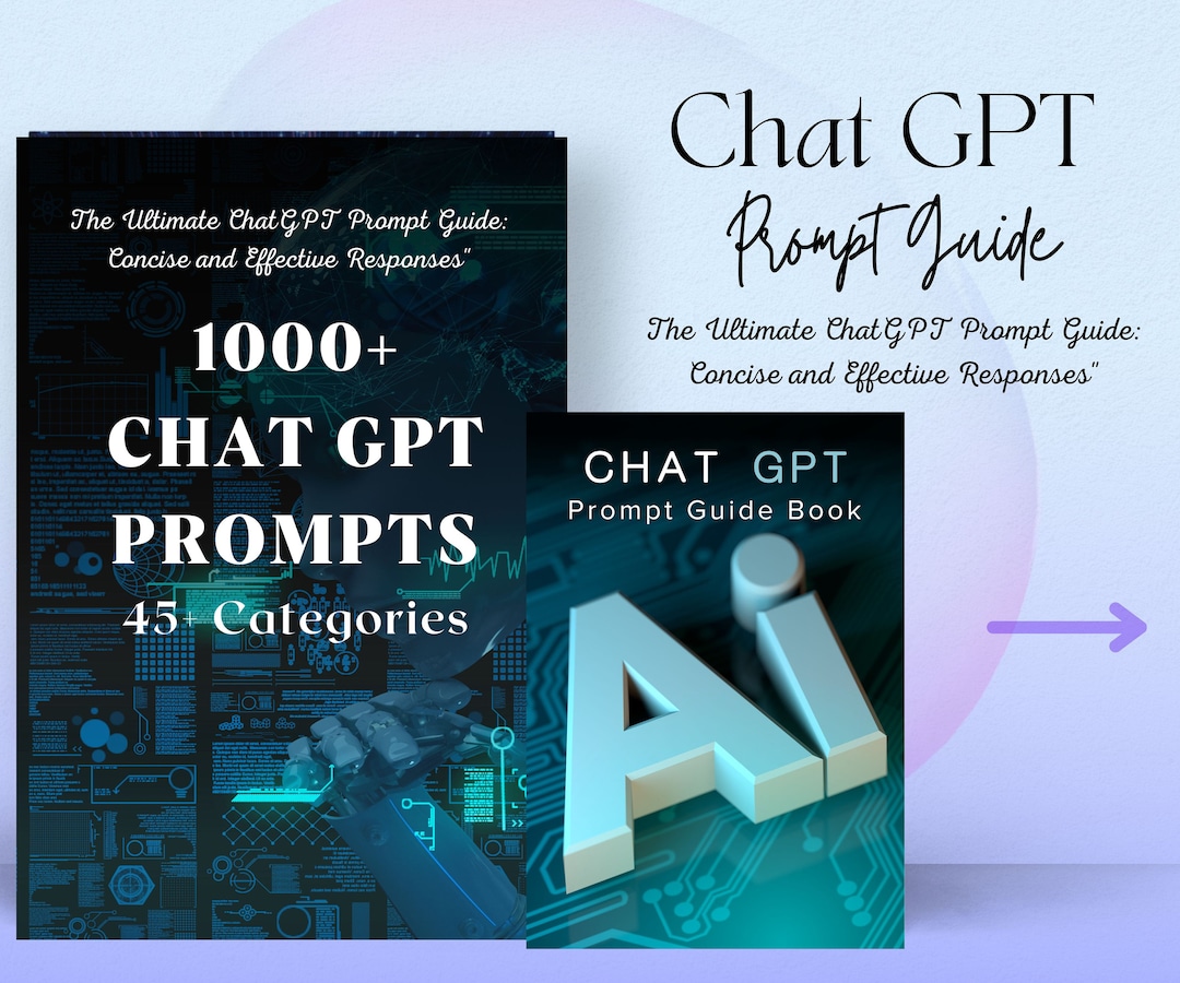 Chat GPT 1000 Prompt Guide, Prompt Engineering Chatgpt Cheat Book, Chat Gpt Guide Book ...