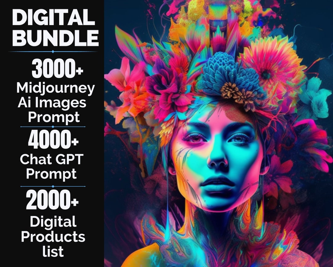 Digital Product Bundle 3000 Midjourney Prompts Chatgpt Prompts Chat Gpt ...
