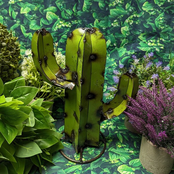 Metal Cactus - Etsy