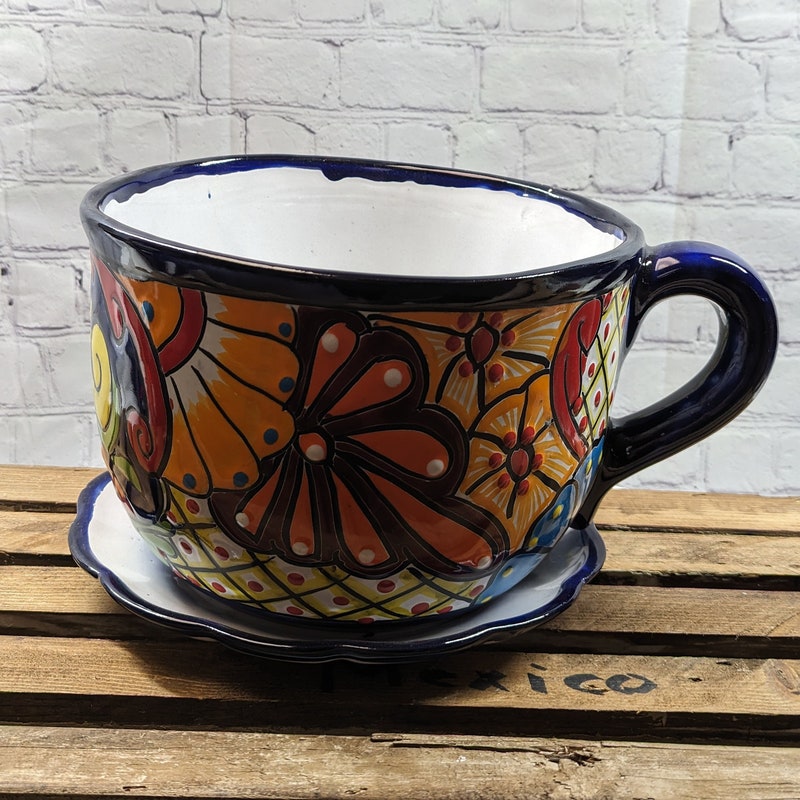 Large Teacup Planter - Etsy