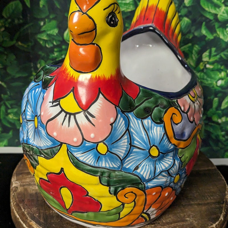 Chicken Planter Pot - Etsy