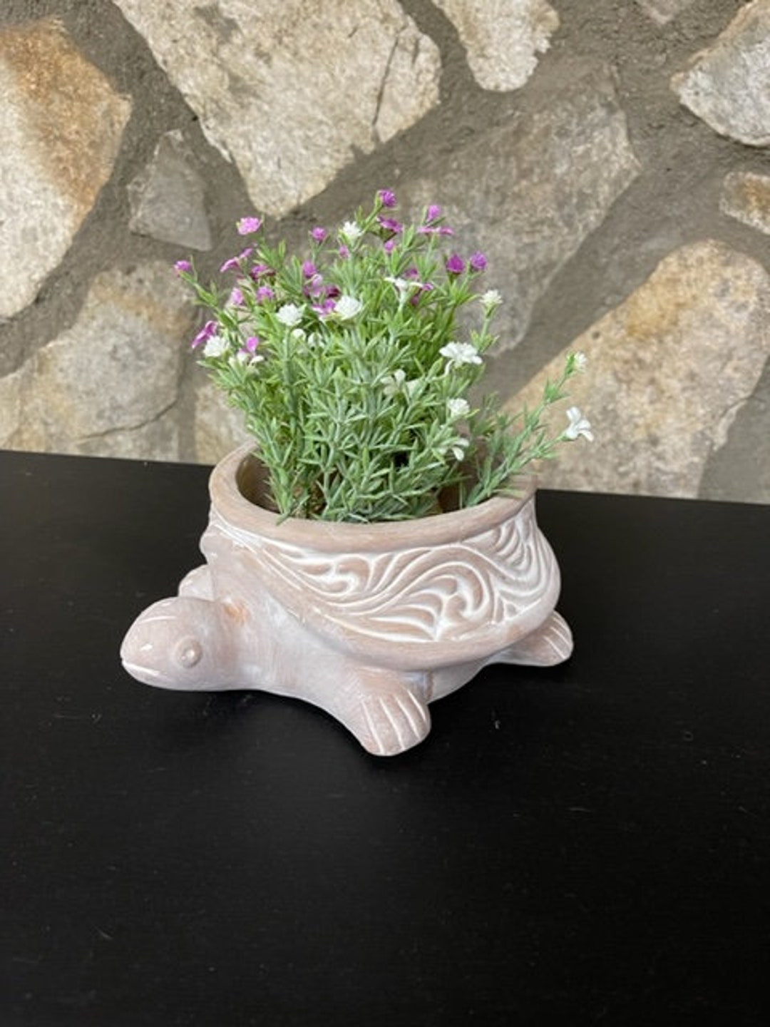 Terracotta Tanish Turtle Planter Pot Clay Pot Handmade Pottery ...