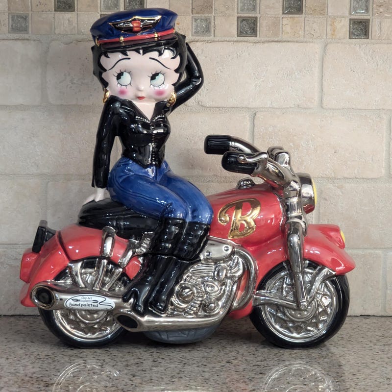 Betty Boop Biker - Etsy