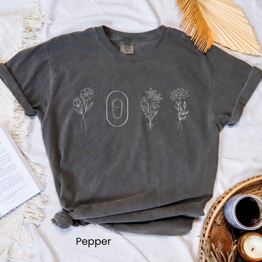 Diabetes, Type 1 Diabetes Shirt, T1d, Wildflowers Shirt, Cottage Core ...