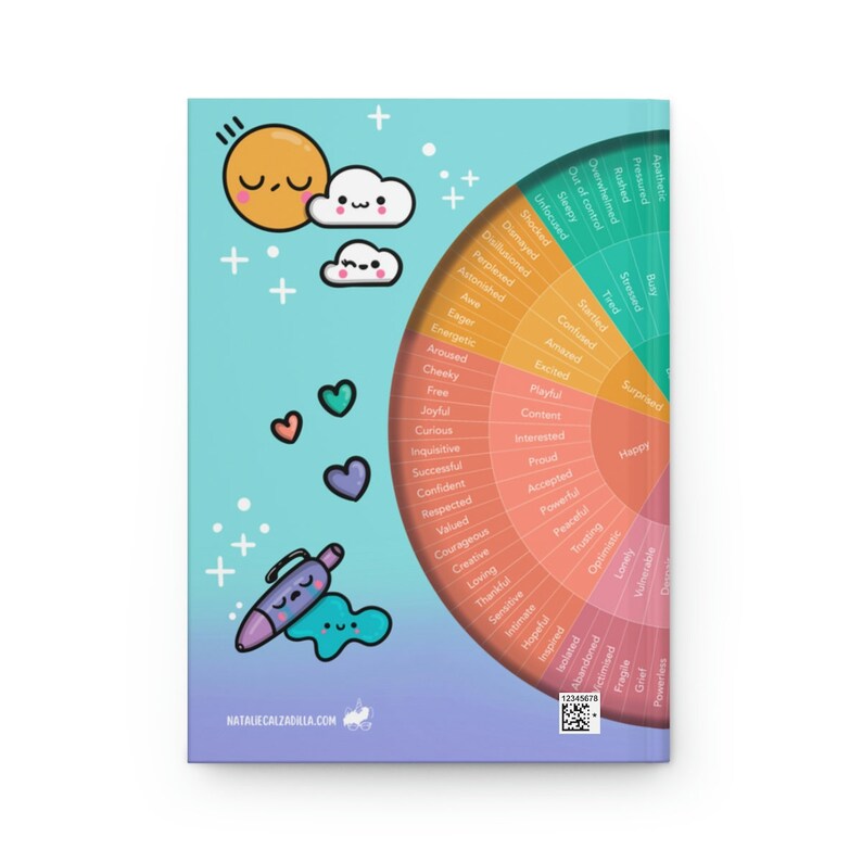 Feelings Wheel Journal / Emotions Wheel / Rainbow Feelings / Therapist ...
