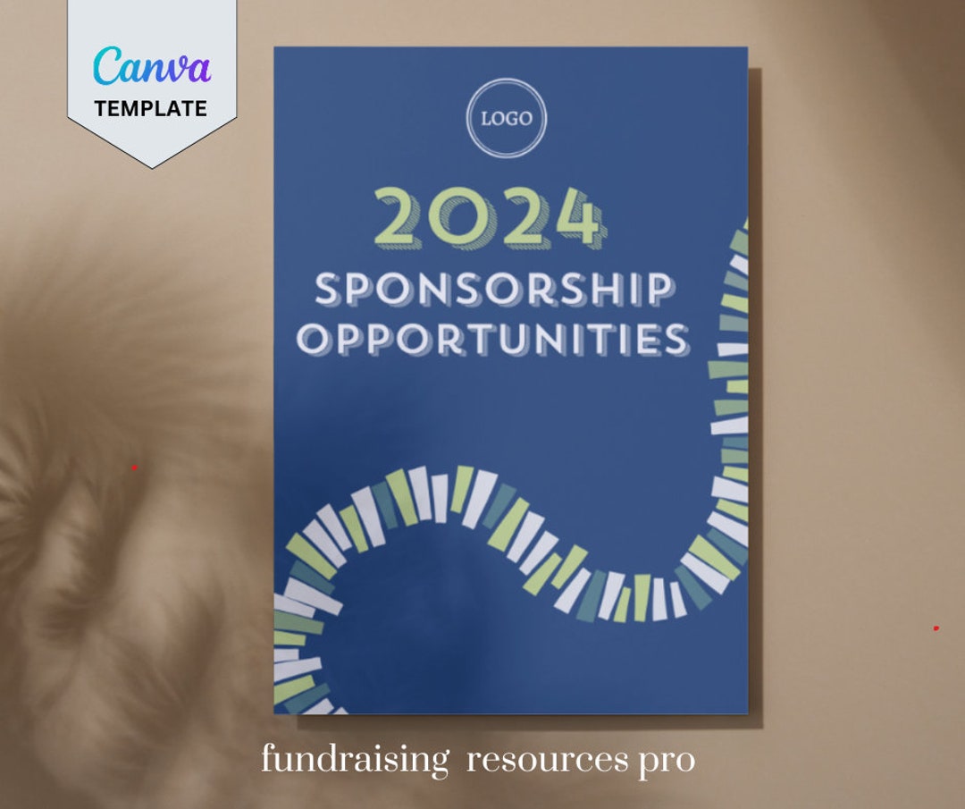 Editable Sponsorship Template for Fundraiser || Abstract Colorful Theme ...