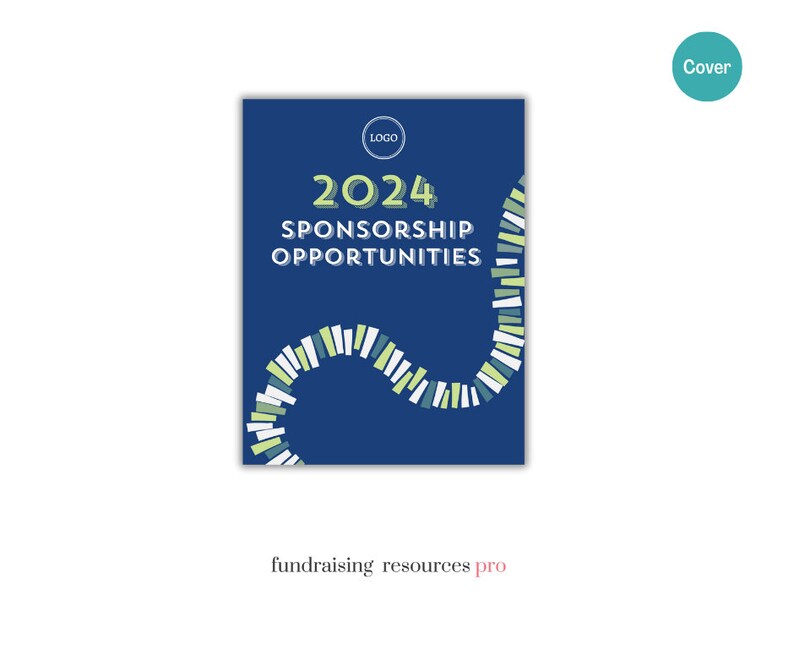 Editable Sponsorship Template for Fundraiser || Abstract Colorful Theme ...
