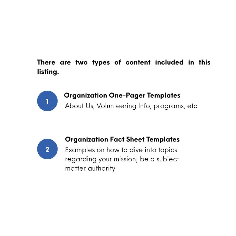 Nonprofit One-pager Canva Templates - 25 Blue Yellow Impact Layouts for ...