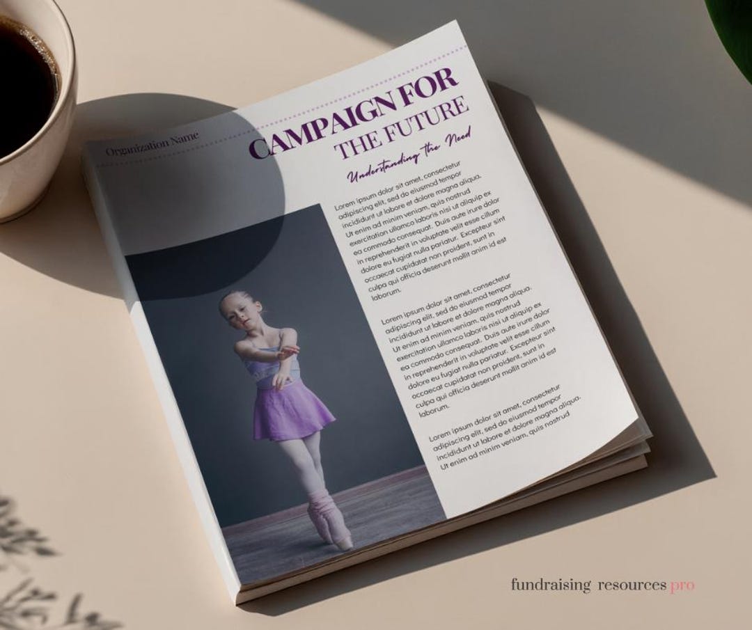 Fundraising Campaign Starter Materials || Templates to Launch Your ...