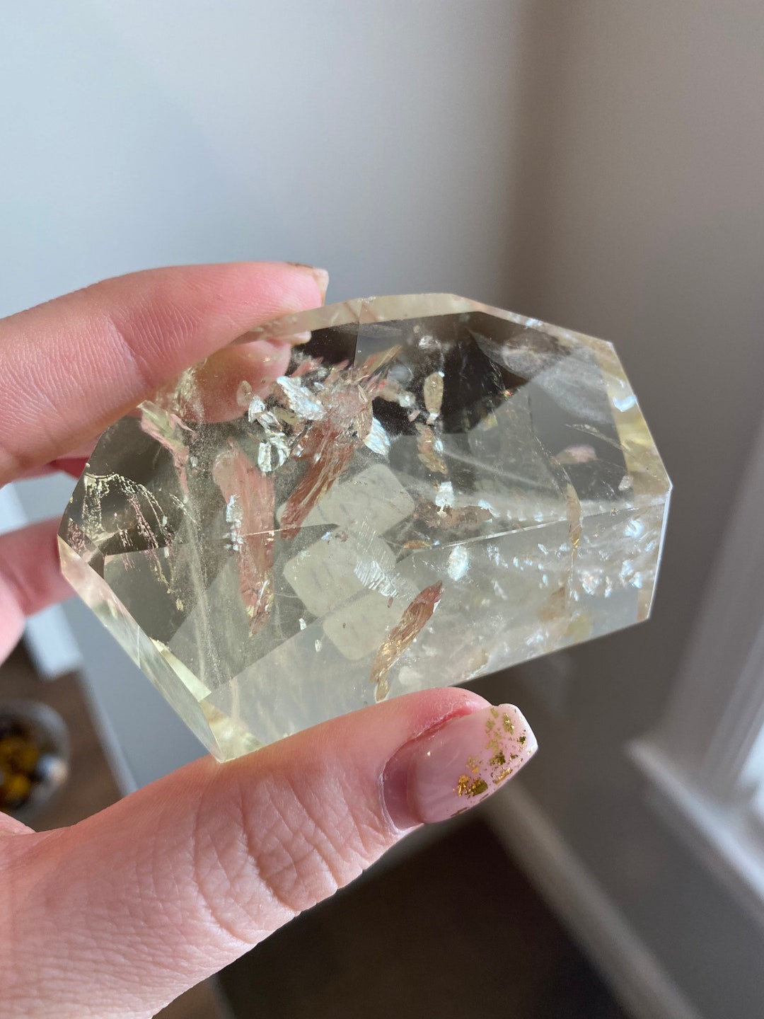 Citrine Freeform With Rainbows L High Quality L High End L Healing ...