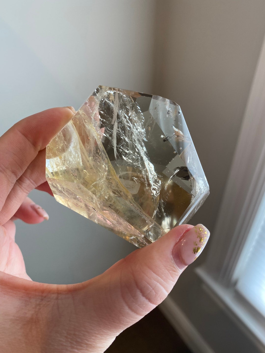 Citrine Freeform With Rainbows L High Quality L High End L Healing ...