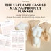 The Ultimate Candle Making Planner Bundle. Candle Testing Sheet. FREE ...