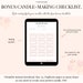 The Ultimate Candle Making Planner Bundle. Candle Testing Sheet. FREE ...