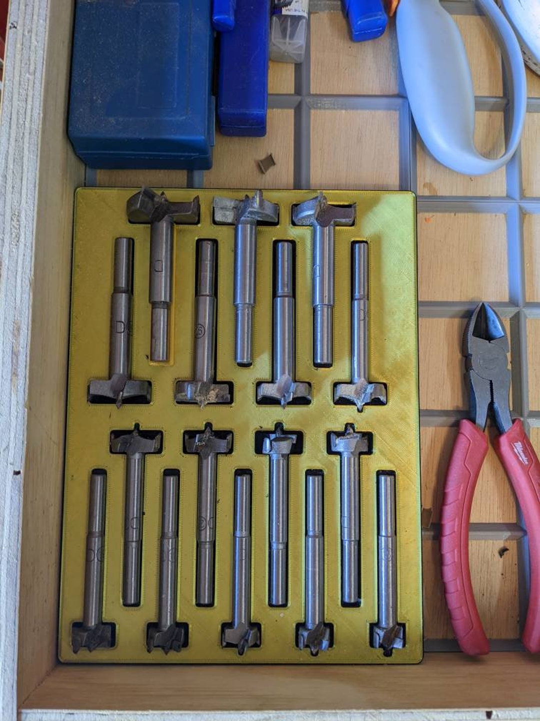 Forstner Bit Set Organizer - Etsy