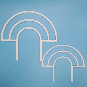 Arches / Rainbow 3D Printed Plant Trellis - Etsy