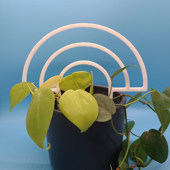 Arches / Rainbow 3D Printed Plant Trellis | Etsy