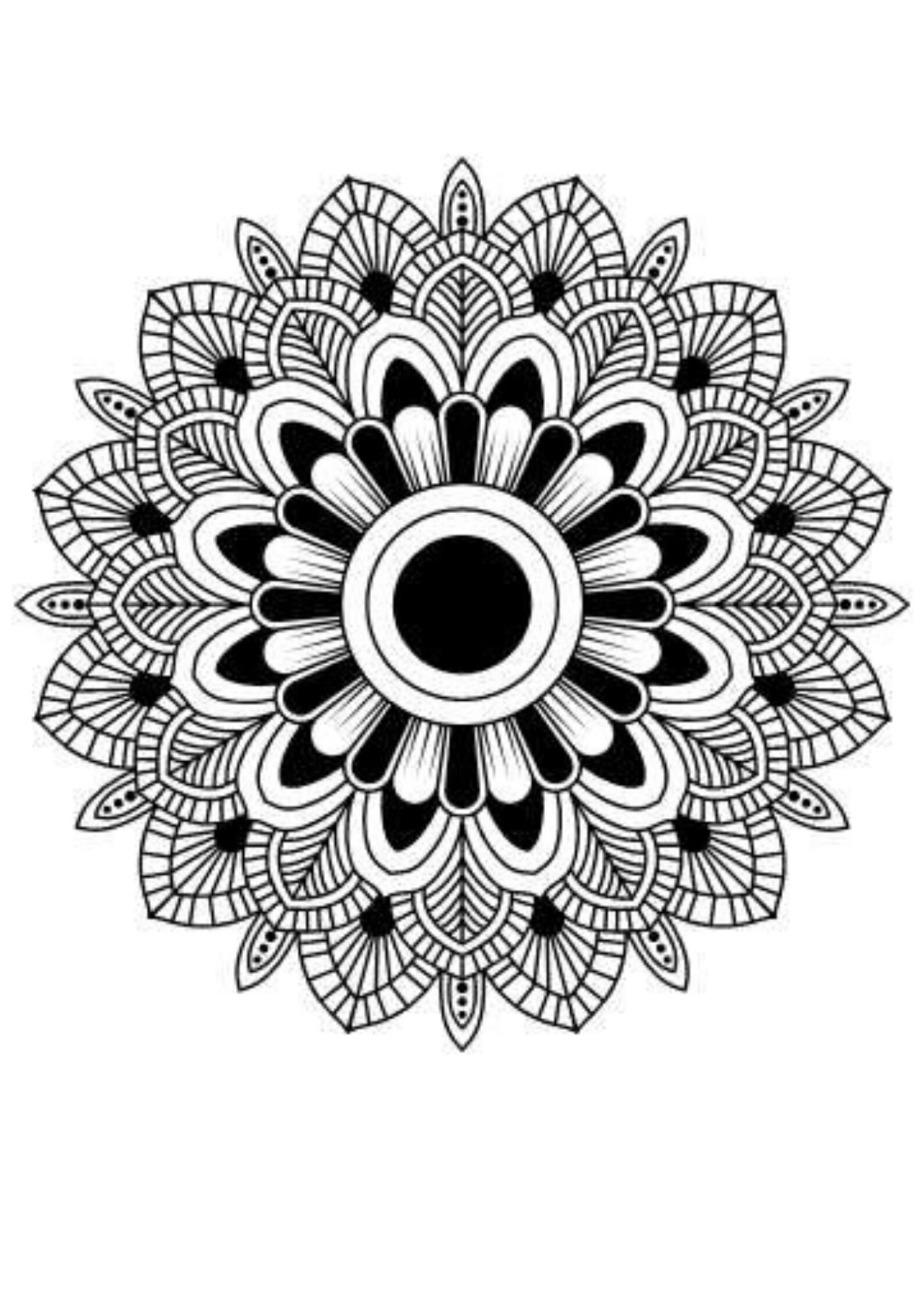 Digital Colouring Pages - 50 Mandala Coloring Pages - Adult Coloring - Etsy